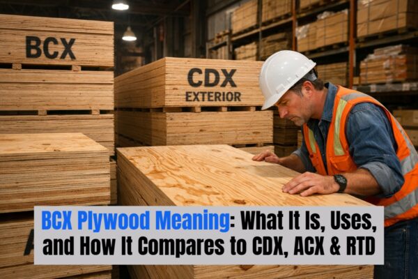BCX Plywood Meaning: Uses, Grades & BCX vs CDX, ACX Guide