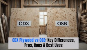 CDX Plywood vs OSB: Differences, Cost, Strength Guide