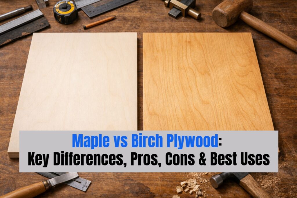 Maple vs Birch Plywood: Differences, Pros, Cons & Best Uses