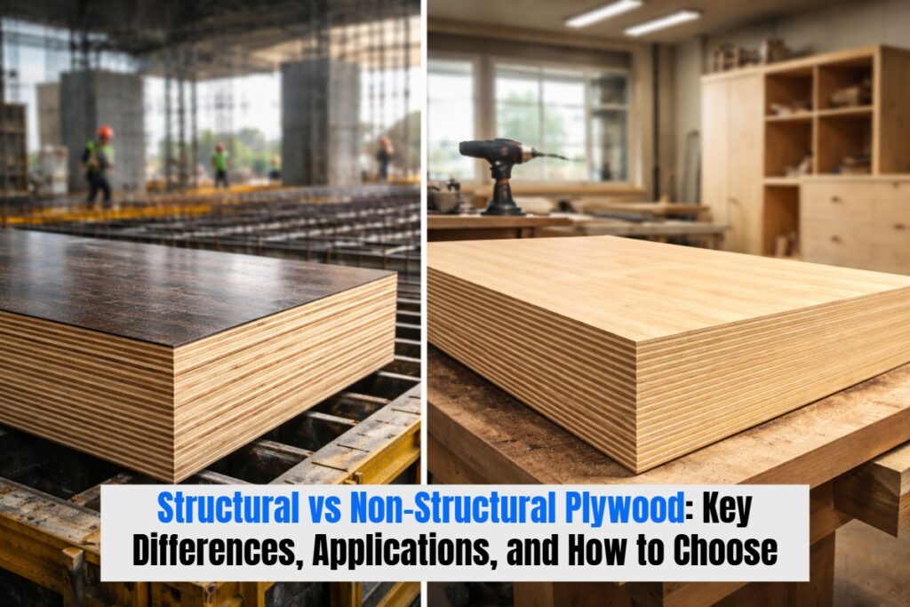 Structural vs Non-Structural Plywood: Key Differences, Uses & Selection ...